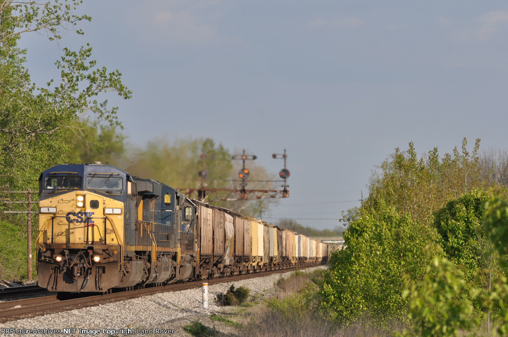 CSXT 1 On CSX K 802 Northbound
